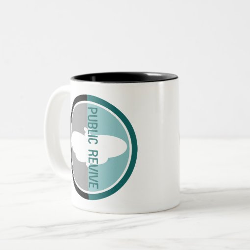 Public Revive Circle Logo Mug | Zazzle