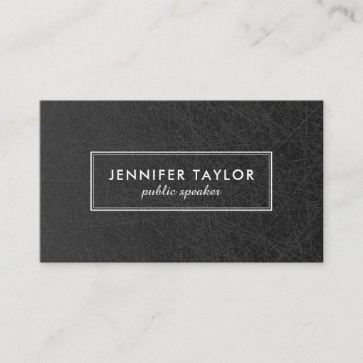 Public Speaker Business Card Template | Zazzle