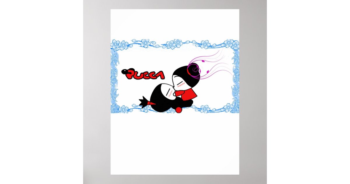Pucca x Garu Poster | Zazzle
