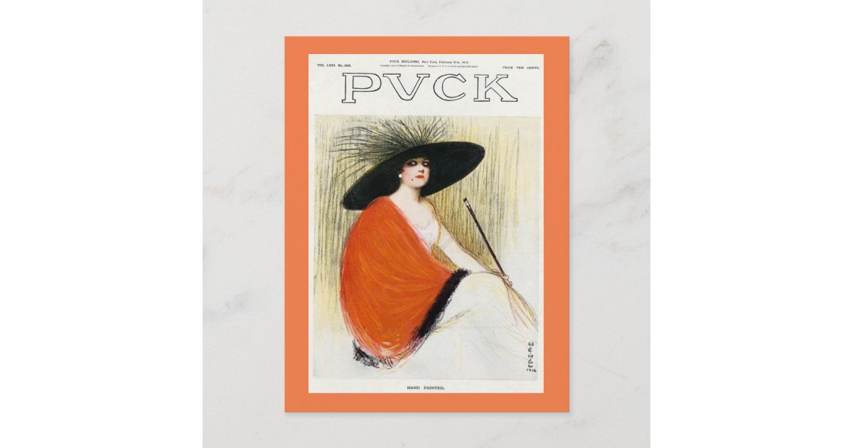 Puck Magazine Cover 1912 Postcard | Zazzle