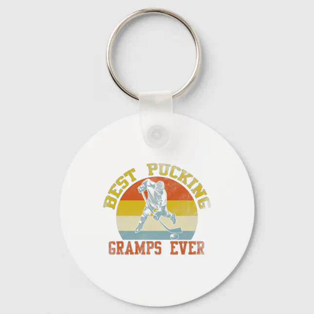 Pucking Gramps Vintage Retro Funny Fathers Day Hoc Keychain | Zazzle