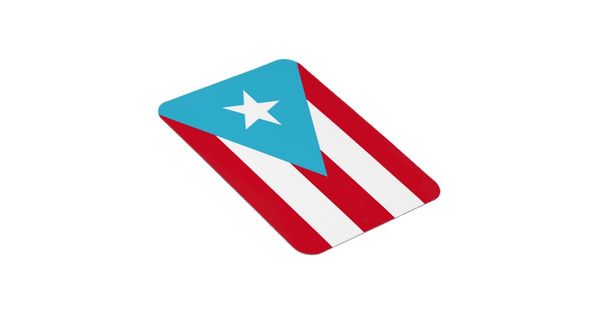 Puerto Rican Flag Magnet | Zazzle