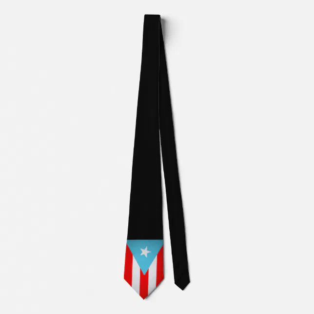 Puerto Rican Flags Neck Tie | Zazzle
