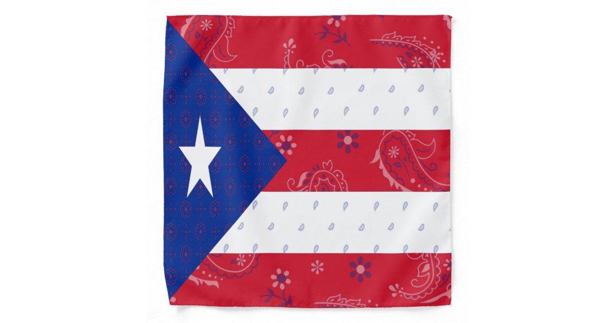 Puerto Rico Bandana | Zazzle