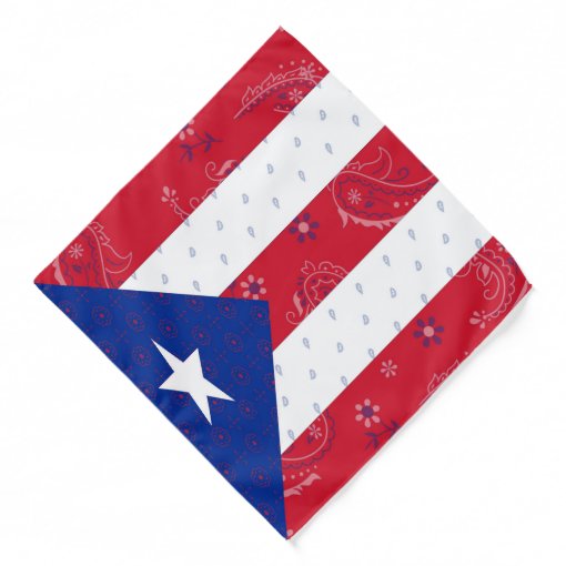Puerto Rico Bandana | Zazzle