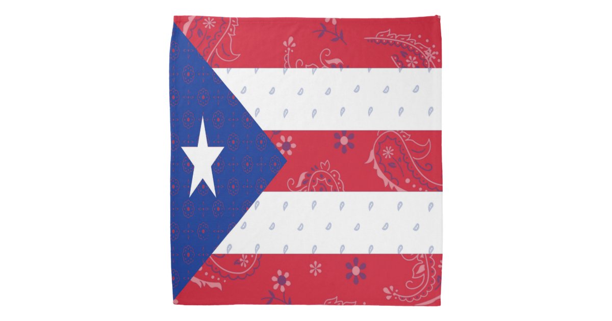 Puerto Rico Bandana | Zazzle.com