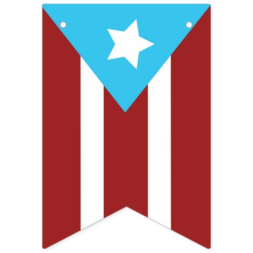 Puerto Rico Bunting Flags | Zazzle