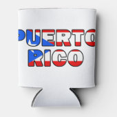 Puerto Rico Can Cooler | Zazzle