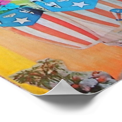 Puerto Rico Collage Poster | Zazzle