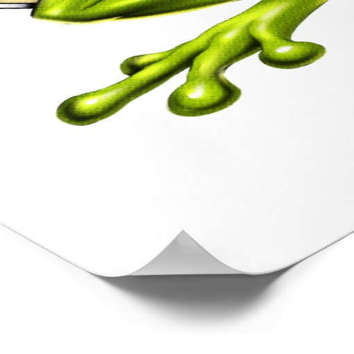 Puerto Rico Coqui Frog Poster | Zazzle