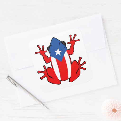 Puerto Rico - Coqui Sticker | Zazzle