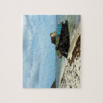 Puerto Rico, Culebra, Playa Flamenco Jigsaw Puzzle | Zazzle