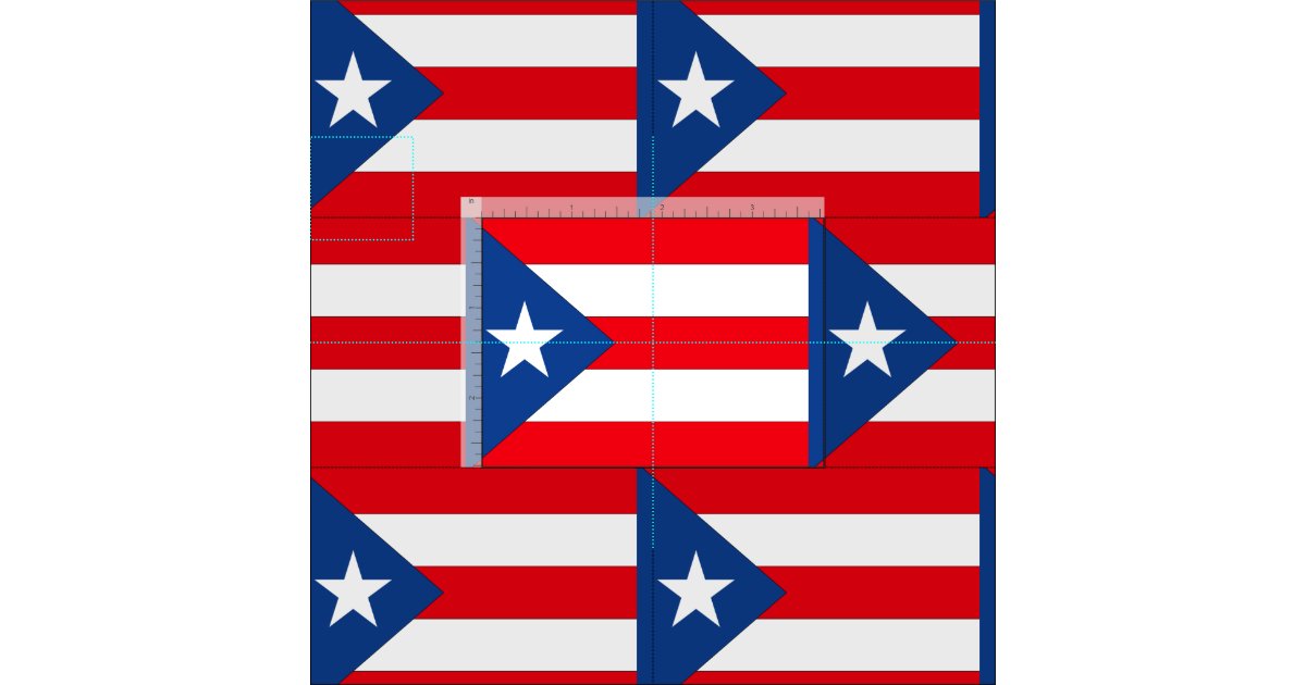 Puerto Rico Fabric | Zazzle