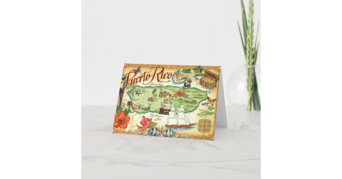 Puerto Rico Father's Day Greeting Card | Zazzle
