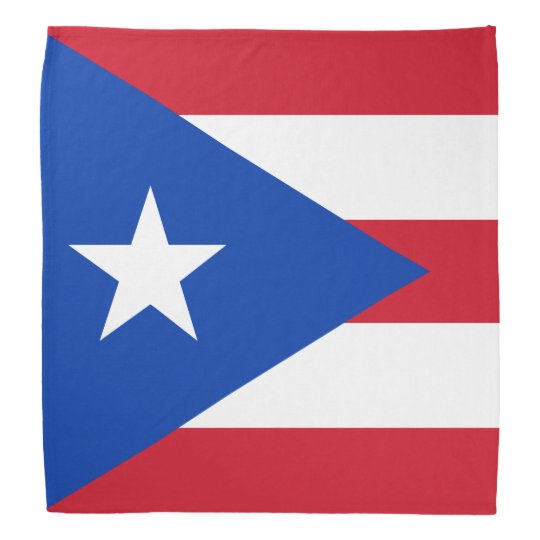 Puerto Rico Flag Bandana | Zazzle.com