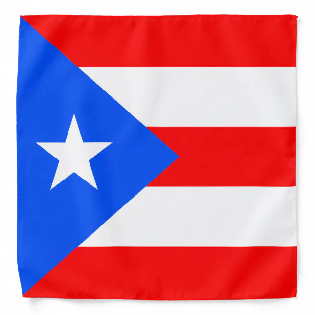 Puerto Rico Flag Bandana | Zazzle