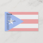 Puerto Rican Flag Restaurant or Catering Business Card | Zazzle.com