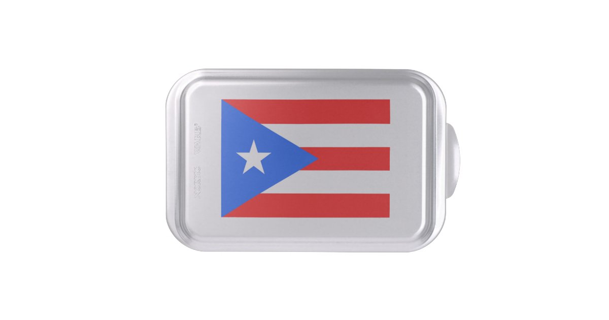 Puerto Rico Flag Cake Pan | Zazzle