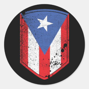 Puerto Rican Flag Stickers | Zazzle