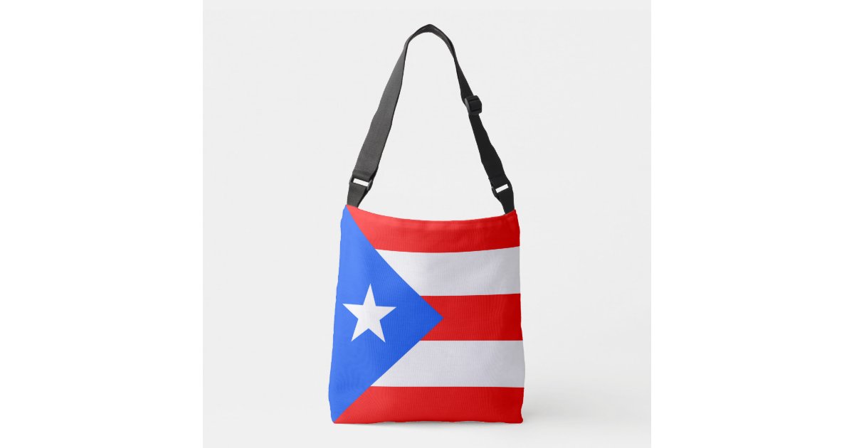 Puerto Rico Flag Crossbody Bag | Zazzle