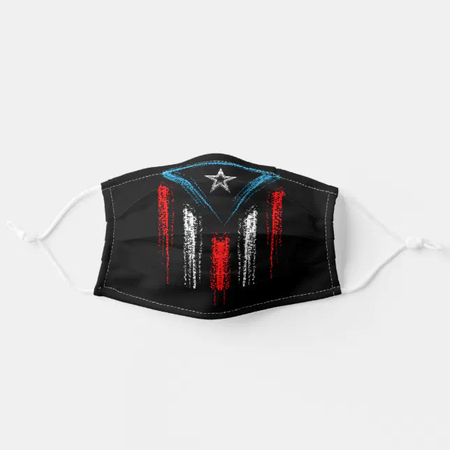 Puerto Rico Flag Face Mask | Zazzle