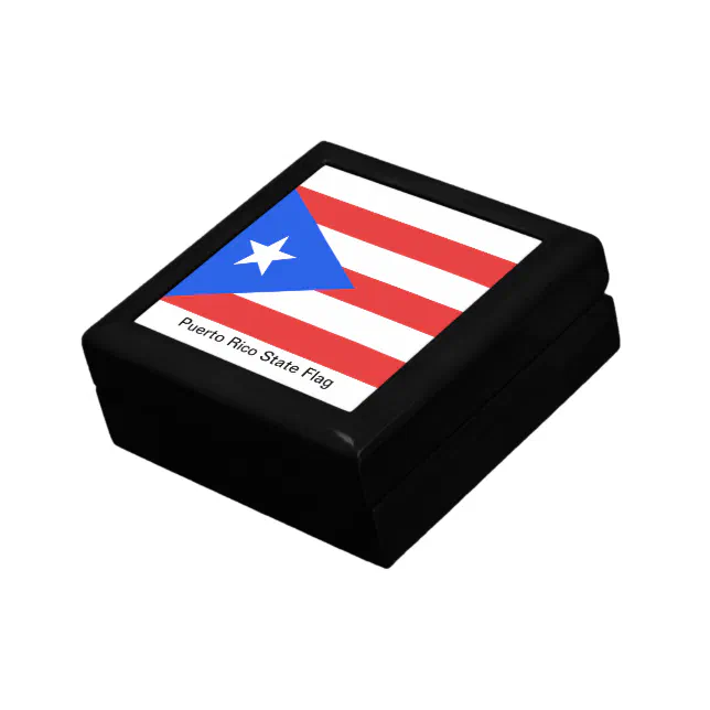 Puerto Rico Flag Gift Box | Zazzle