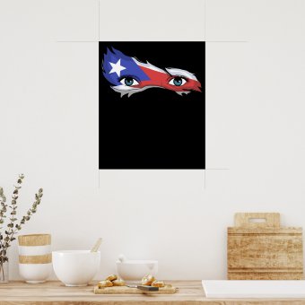 Puerto Rico Flag Gifts Boricua Gifts Puerto Rico Poster | Zazzle