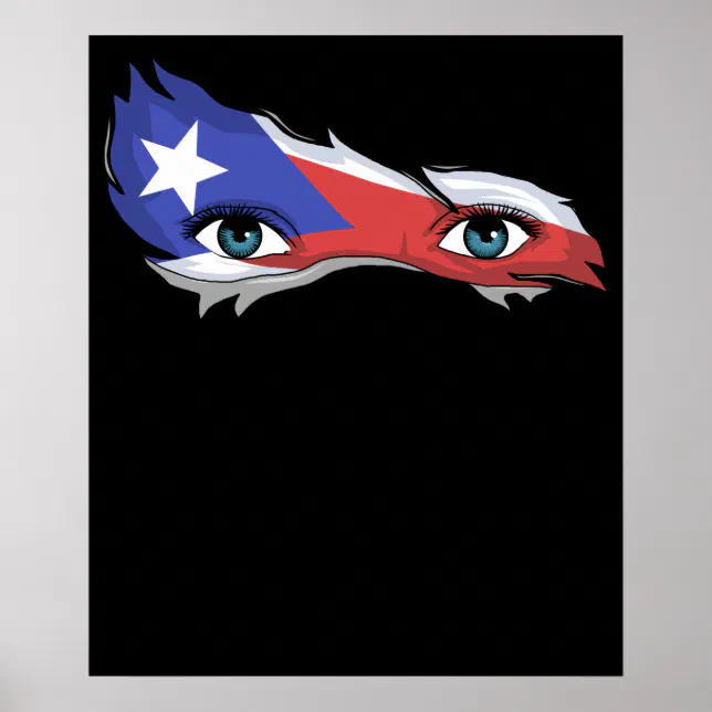 Puerto Rico Flag Gifts Boricua Gifts Puerto Rico Poster | Zazzle