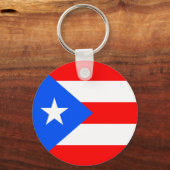 Puerto Rico Flag Keychain | Zazzle