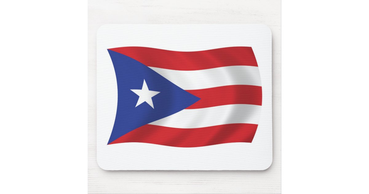 Puerto Rico Flag Mousepad | Zazzle