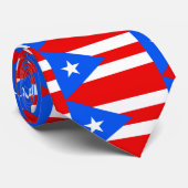 PUERTO RICO FLAG NECK TIE | Zazzle