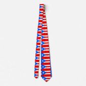 PUERTO RICO FLAG NECK TIE | Zazzle