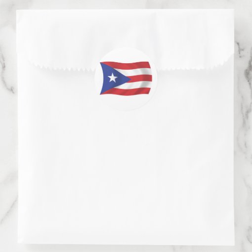 Puerto Rico Flag Sticker | Zazzle