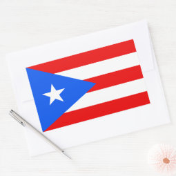 Puerto Rico Flag Sticker | Zazzle