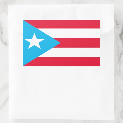 Puerto Rico Flag Sticker | Zazzle