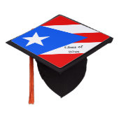 Puerto Rico & Flag - Students / University Graduation Cap Topper | Zazzle