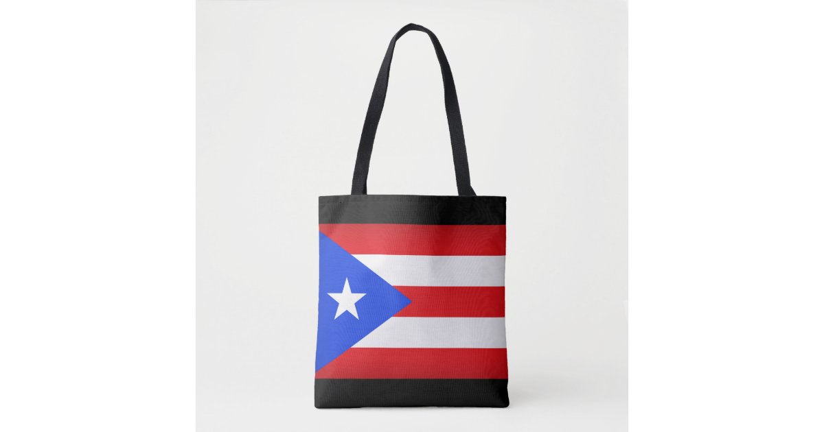 Puerto Rico Flag Tote Bag | Zazzle