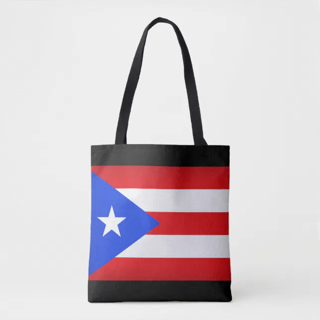 Puerto Rico Flag Tote Bag | Zazzle