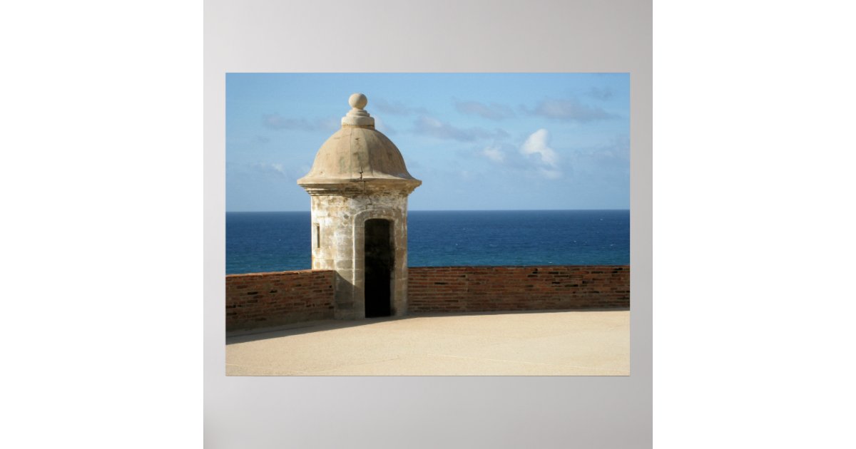 Puerto Rico Framed Photo Poster | Zazzle