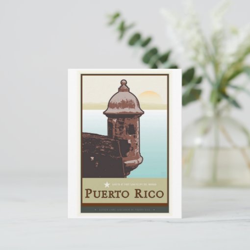 Puerto Rico I Postcard | Zazzle