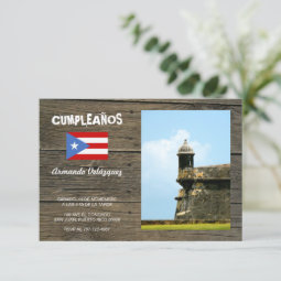 Puerto Rico Invitation | Zazzle