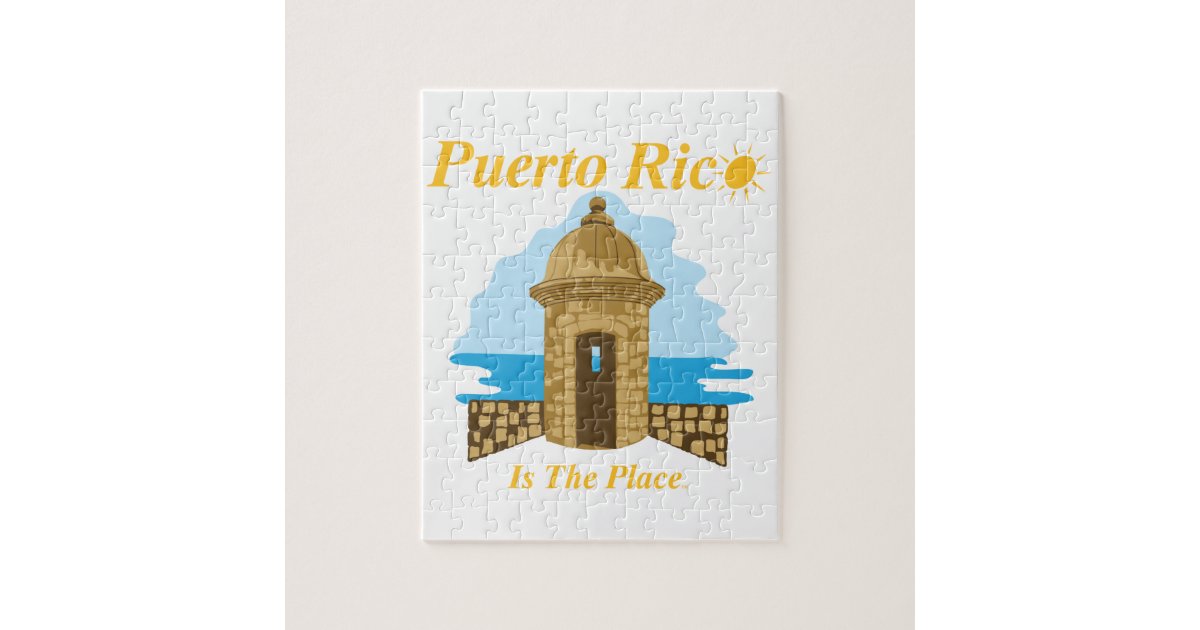 Puerto Rico Is The Place Puzzle | Zazzle