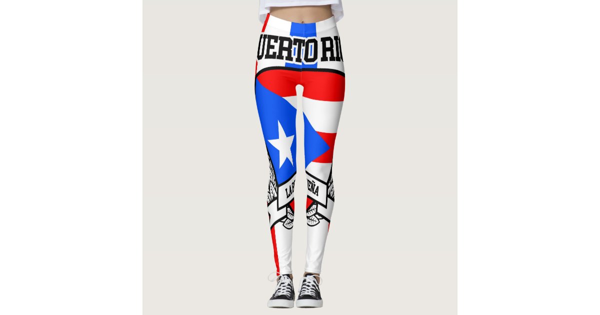Puerto Rico Leggings | Zazzle