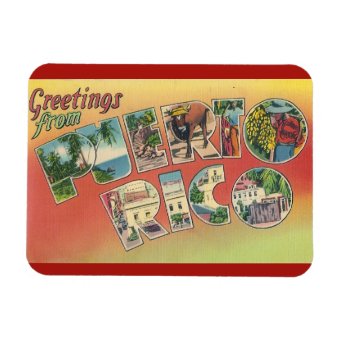 Puerto Rico Magnet | Zazzle