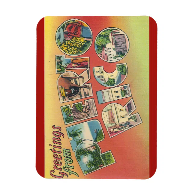 Puerto Rico Magnet | Zazzle