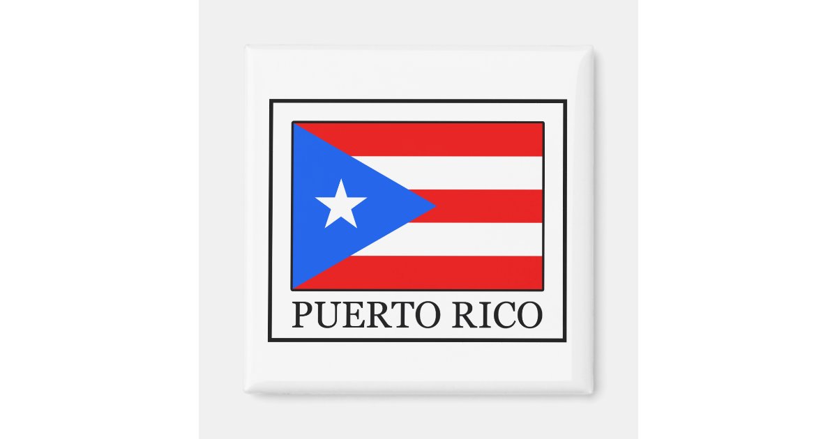 Puerto Rico magnet | Zazzle