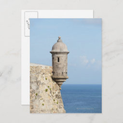 Puerto Rico, Old San Juan, section of El Morro Postcard | Zazzle