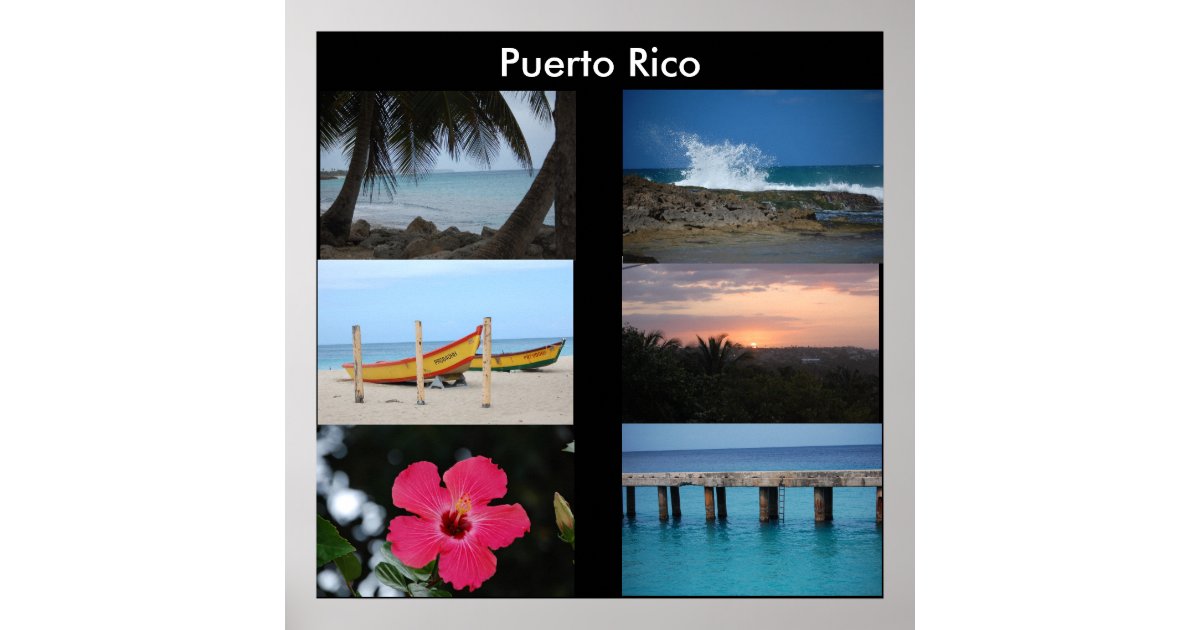 Puerto Rico Poster | Zazzle.com