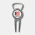 Puerto Rico Puerto Rican Flag Blue Personalization Divot Tool | Zazzle