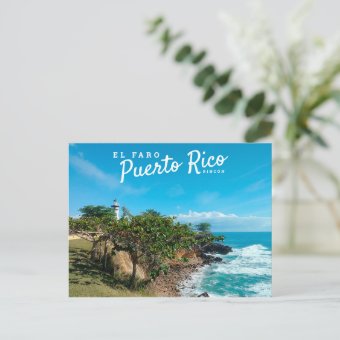 Puerto Rico, Ricon, El Faro Postcard | Zazzle